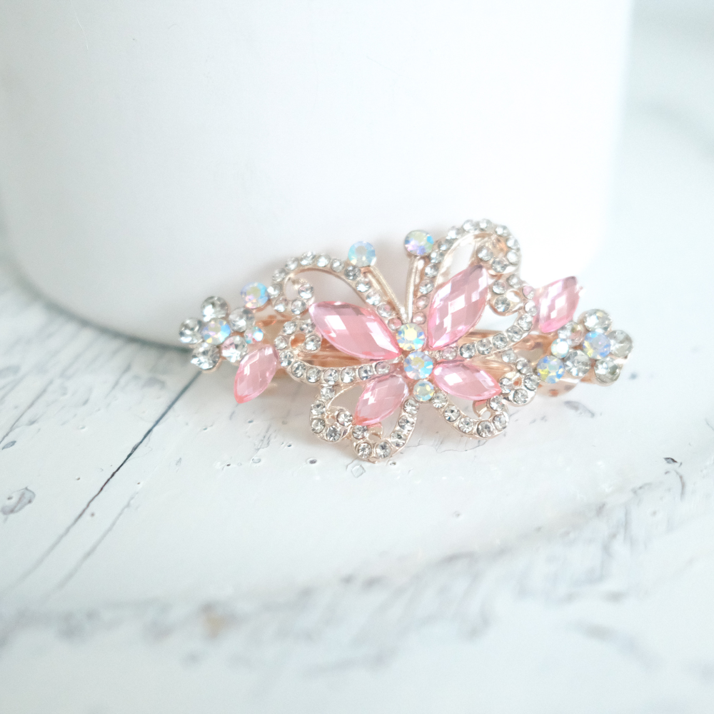 Diamond Butterfly Hair Clip – Tiny Tutus