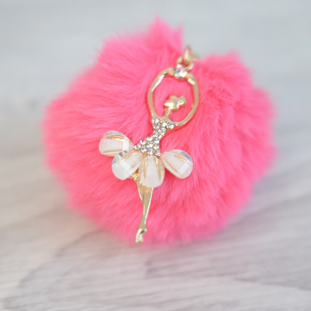 Tiny Tutus Bag Bling Ballerina Keyring